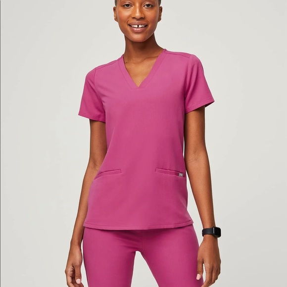 Figs | Tops | Nwt Figs Electric Orchid Casma Size Small Medium | Poshmark